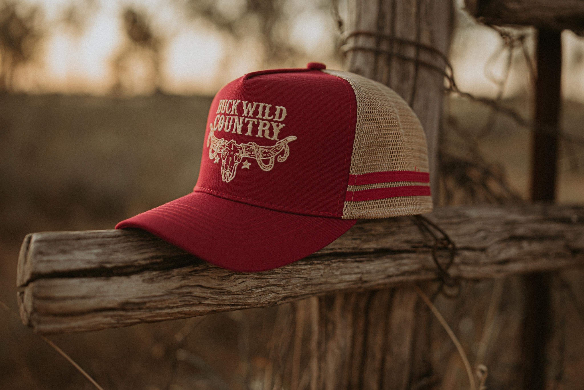 MAROON WILD RIDE TRUCKER